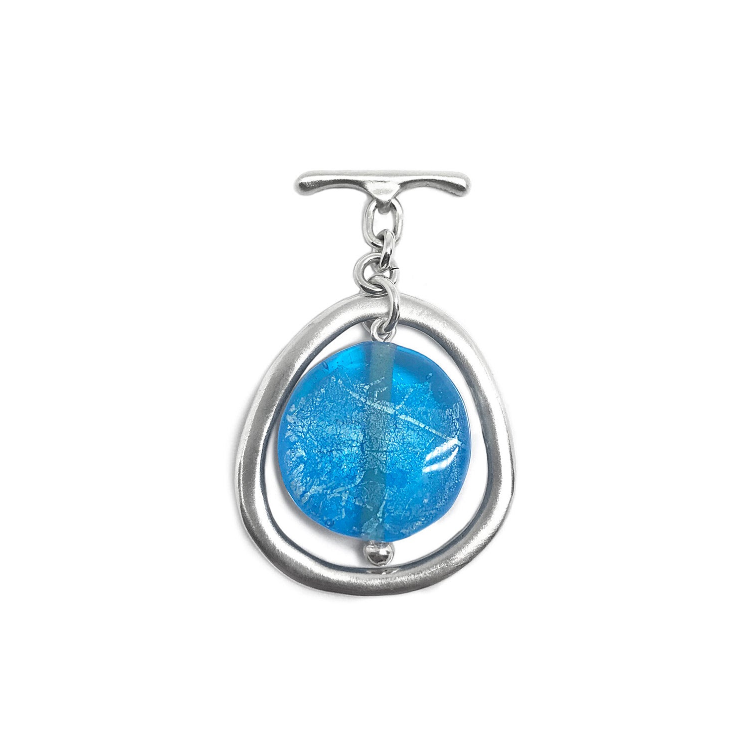 Tp446V- Large Circlet With Glass Modular Pendant | Matsu Jewellery